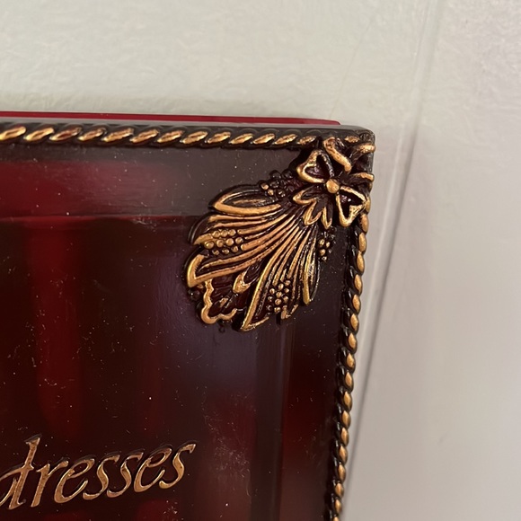 pomegranate | Office | New Vintage Hard Plastic Address Book Unused ...